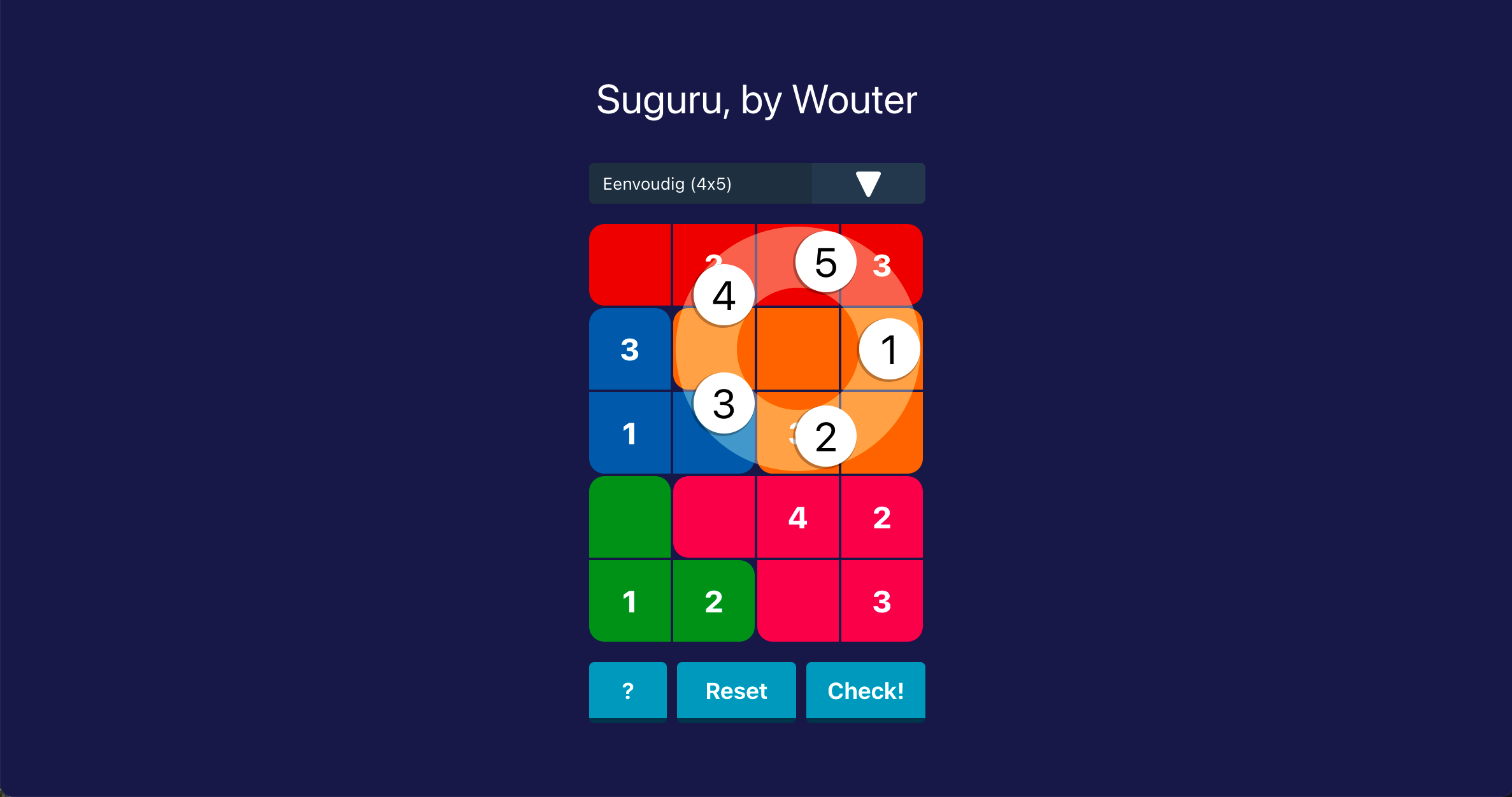 GitHub - spassvogel/suguru: Sudoku like game